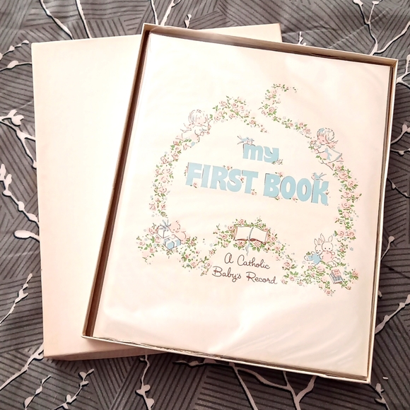 Vintage | Other | Vintage Catholic Baby Record Book | Poshmark
